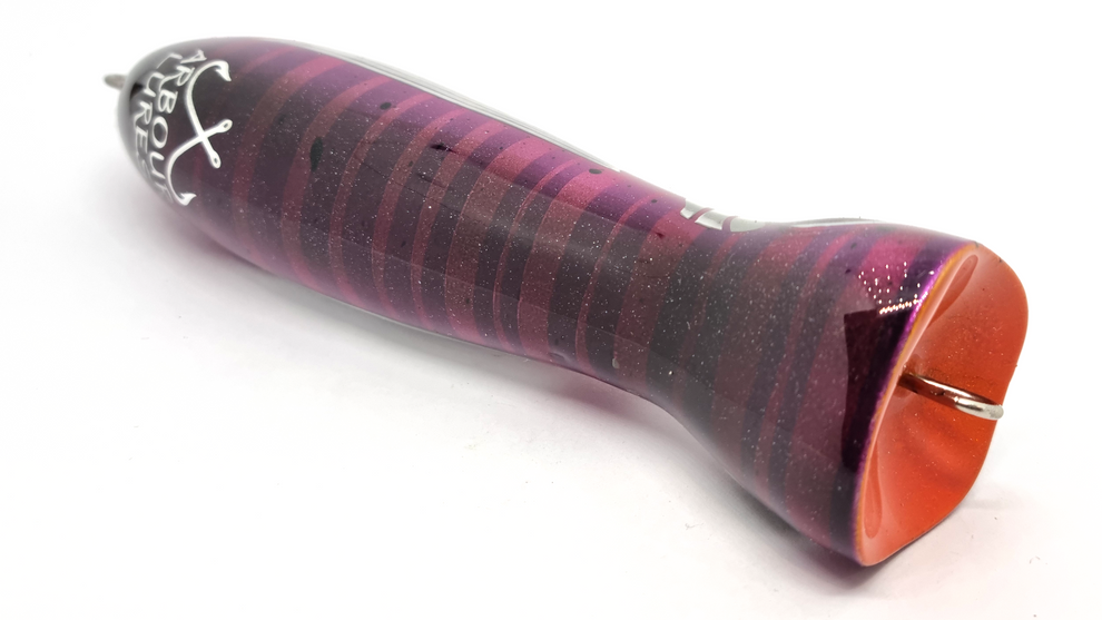 Popper 150mm - Pink Mac – Arbour Lures